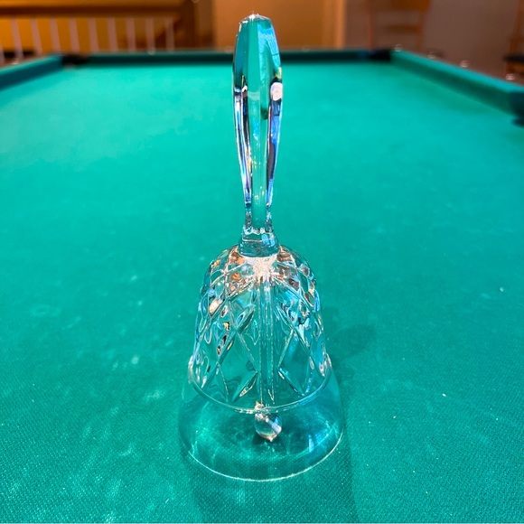 Art | Vintage Crystal Clear Cut Glass Bell | Poshmark